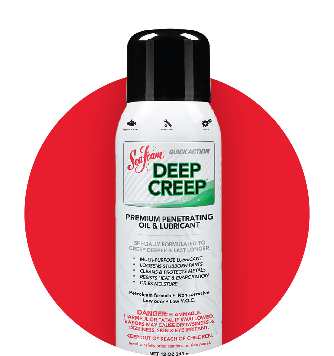 How To Remove Stubborn Bolts With Deep Creep And A Torch | Sea Foam